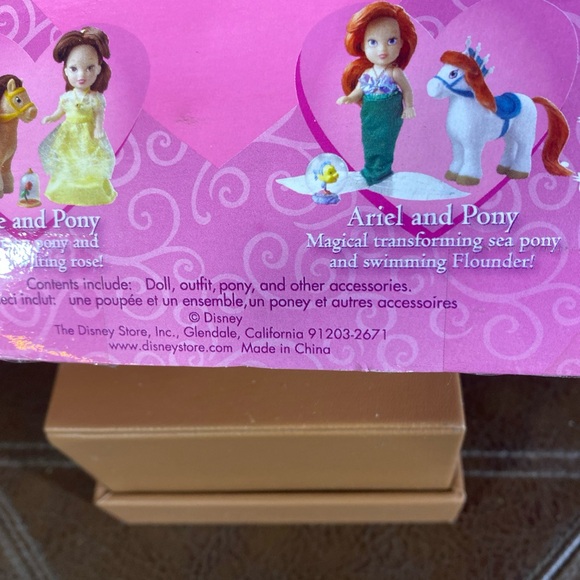 Disney | Toys | Princess Ariel Doll Magical Pony And Flounder Playset ...